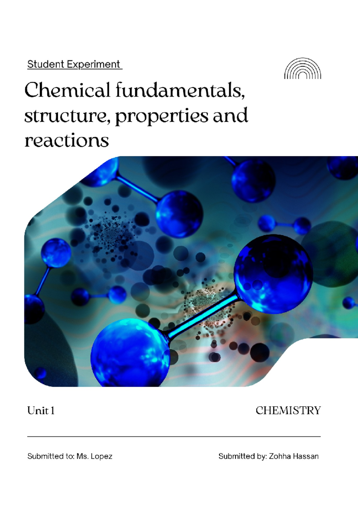 Chemistry assignment - Table of Contents an increase in the enthalpy(J ...