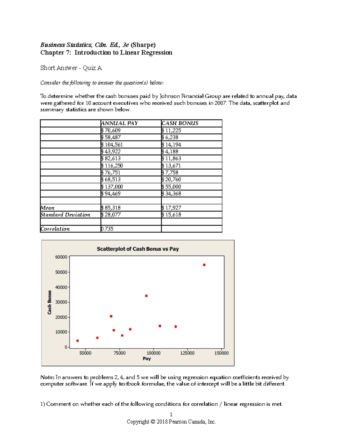 Chapter 7 business statistics - Business Statistics, Cdn. Ed., 3e ...
