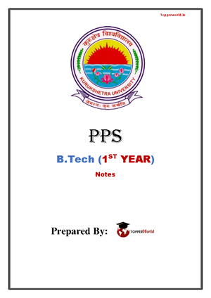 CHEM UNIT 4 - BTech CSE - Studocu