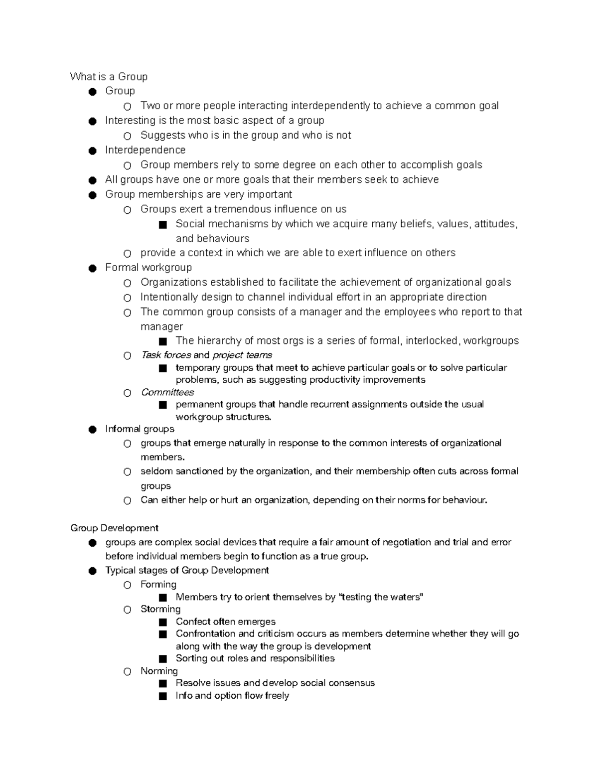 Chapter 7 Group And Teamwork What Is A Group Group Two Or More