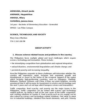 Script FOR STS - SCRIPT FOR STS (ROLE PLAY) Format: Game Show Roles ...