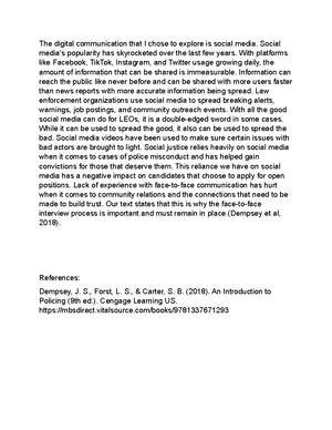 Cj 205 project one - received an a - Summer Harris Project one Criminal ...