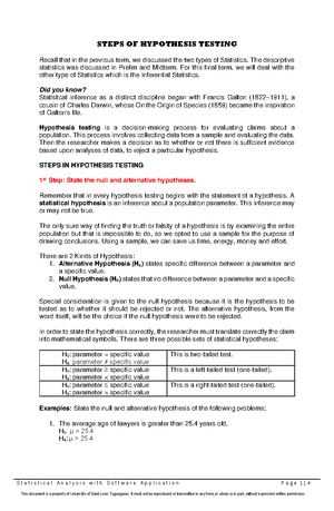 Bstat Handouts - Descriptive ONLY handouts 1 - UNIVERSITY OF ST. LA ...