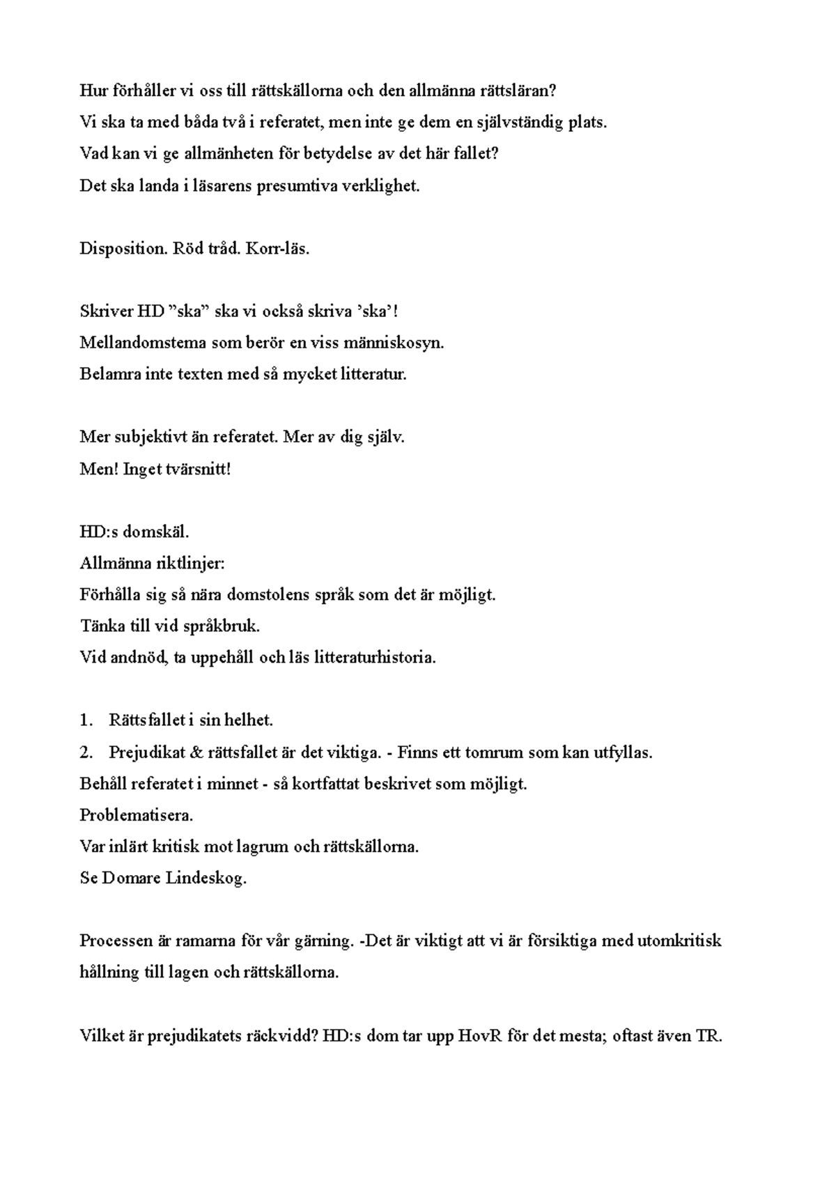 Allmänna tips för PM-skrivande - Hur förhåller vi oss till ...