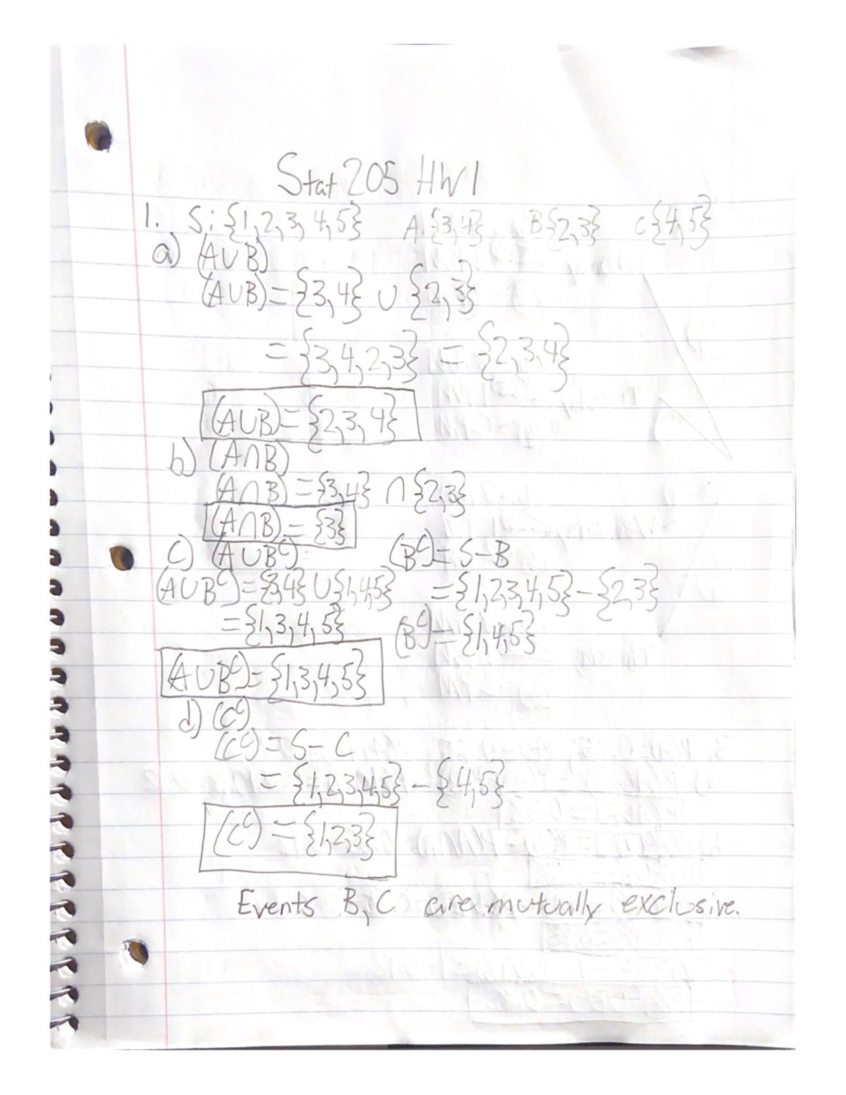 Stats HW 1 - Applied Statistics with Dr. Reynolds Homework Assignment 1 ...