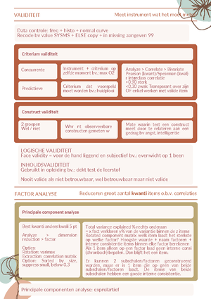 Overzicht stappen assumpties - Overzicht 6 stappen voor uitvoeren ...