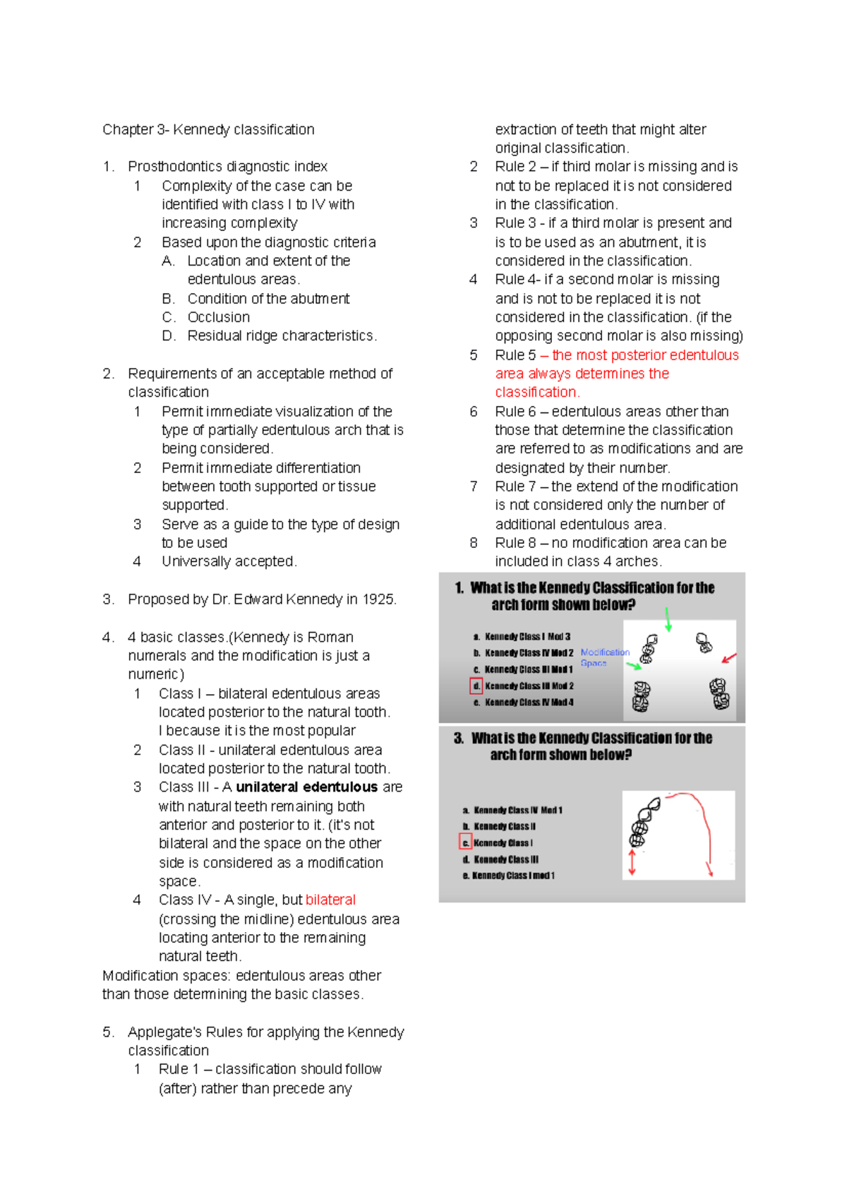 Chapter 3, Kennedy Classification - Chapter 3- Kennedy classification ...