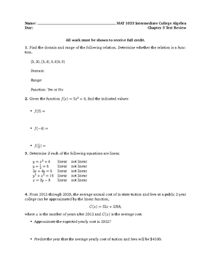 [Solved] For the arithmetic sequence beginning with the terms 1 4 7 10 13 - College Algebra ...