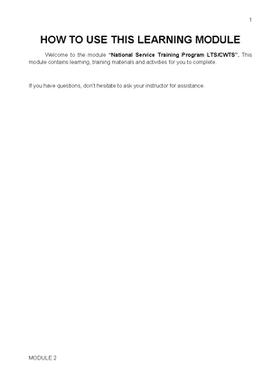 Ethics Module 1 (Notes) - 1. WHY DO YOU THINK WERE THE MOST ...