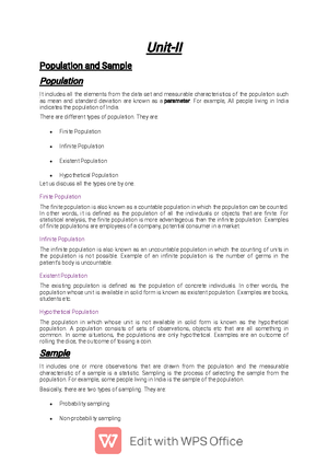 ML mtech unit-1 - Machine learning lecture notes - Machine learning ...