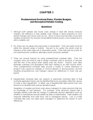 Chapter 6 Answer Key - CHAPTER 6 Exercises 1, 2, 3, 4, 5 All multiple ...