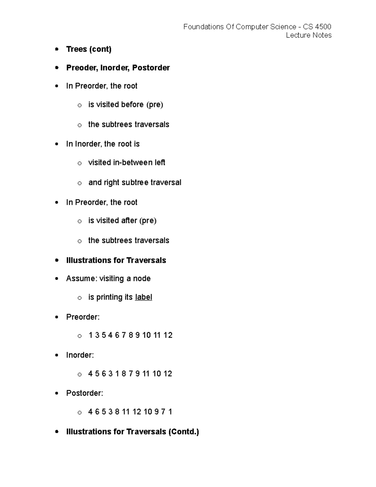 2021-Foundations Of Computer Science- CS 4500-Lecture Notes-21B - CS ...