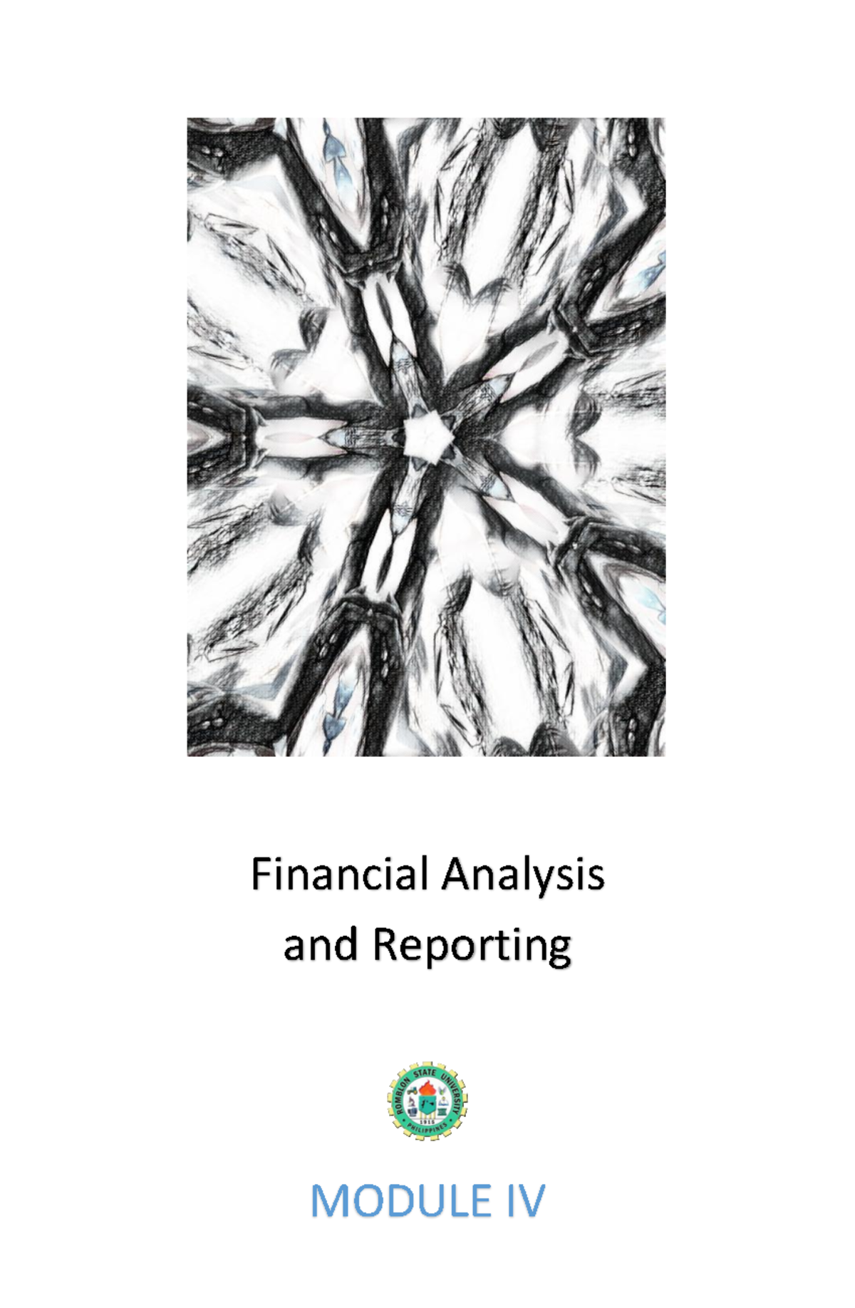 Module 4 - Financial Analysis and Reporting MODULE IV What is the ...