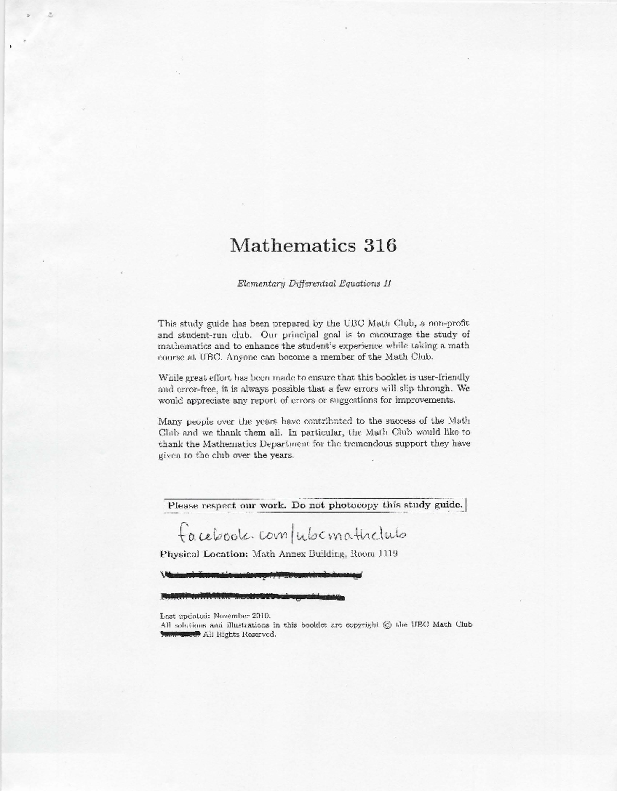 MATH-316-EP - MATH 221 - Studocu