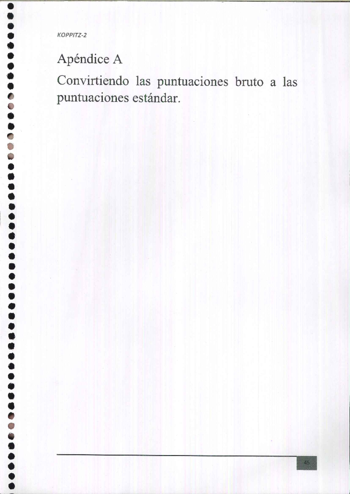 Bender Koppitz 2 - Traduccion Completa - KOPPITZ-2 Apéndice A ...