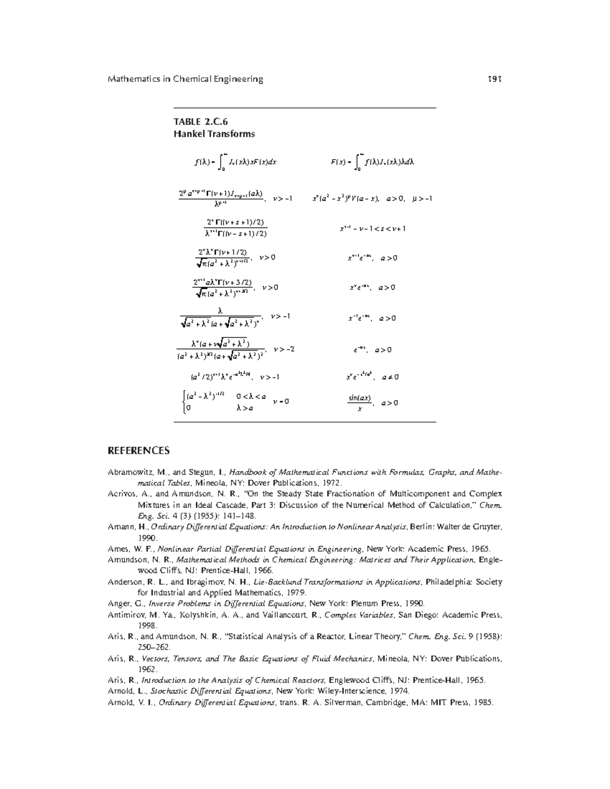 Albright's Chemical Engineering - Mathematics in Chemical Engineering ...