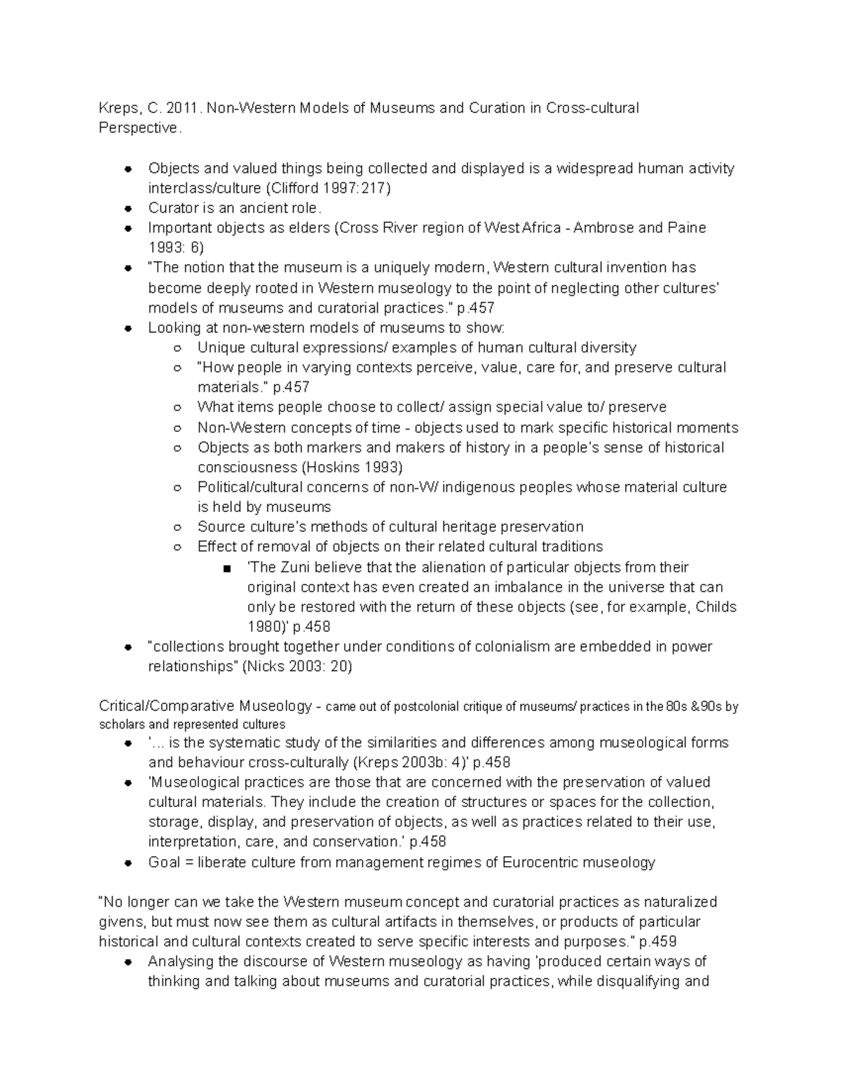 Kreps, C. 2011. Non-Western Models of Museums and Curation in Cross ...