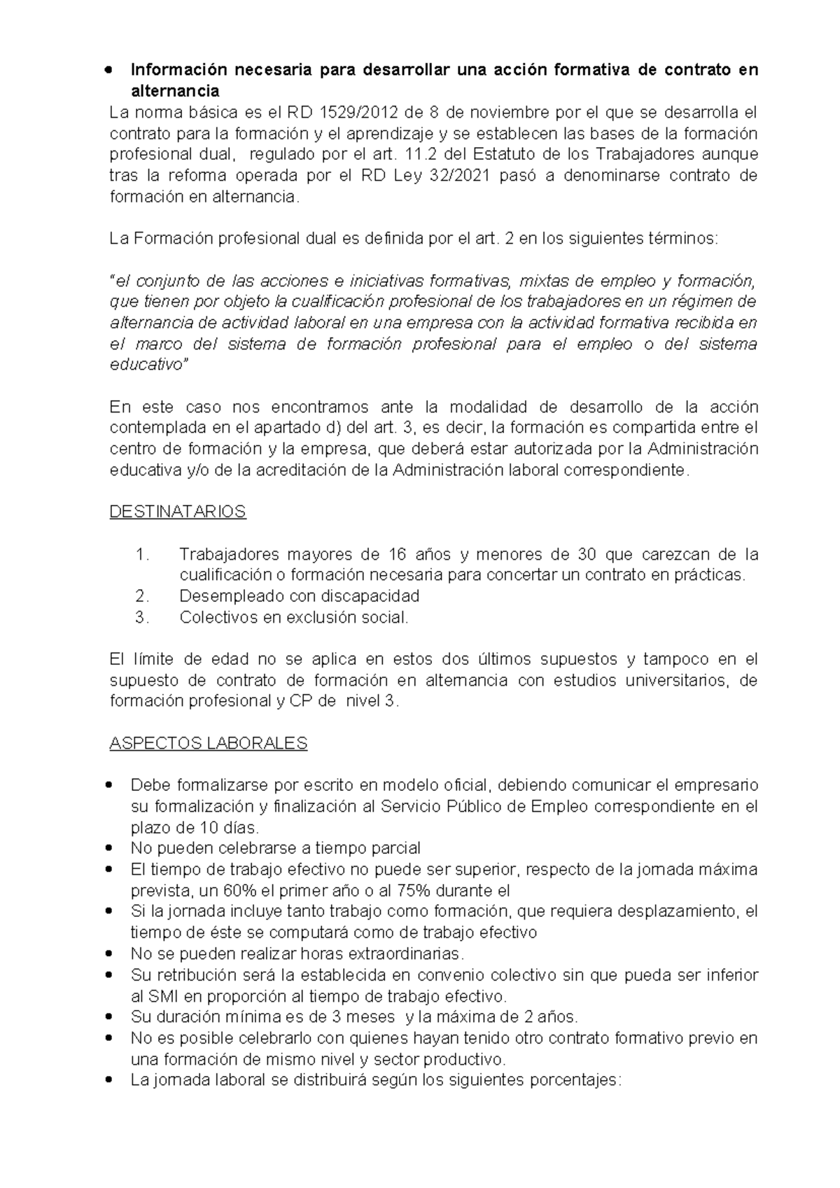 Tema 1 practica 4 - MF 1442 - Información necesaria para desarrollar una acción formativa de ...