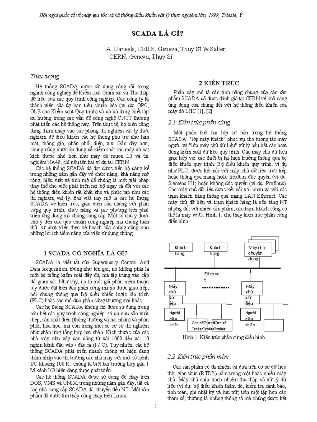 Scada tiếng việc - dfdfd - Hội nghị quốc tế về máy gia tốc và hệ thống điều khiển vật lý thực ...