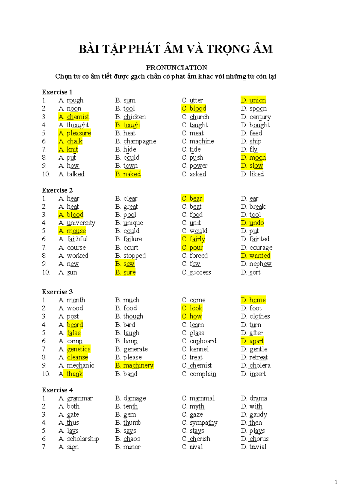 40-bai-tap-phat-am-va-trong-am-tieng-anh-9 - BÀI TẬP PHÁT ÂM VÀ TRỌNG ...