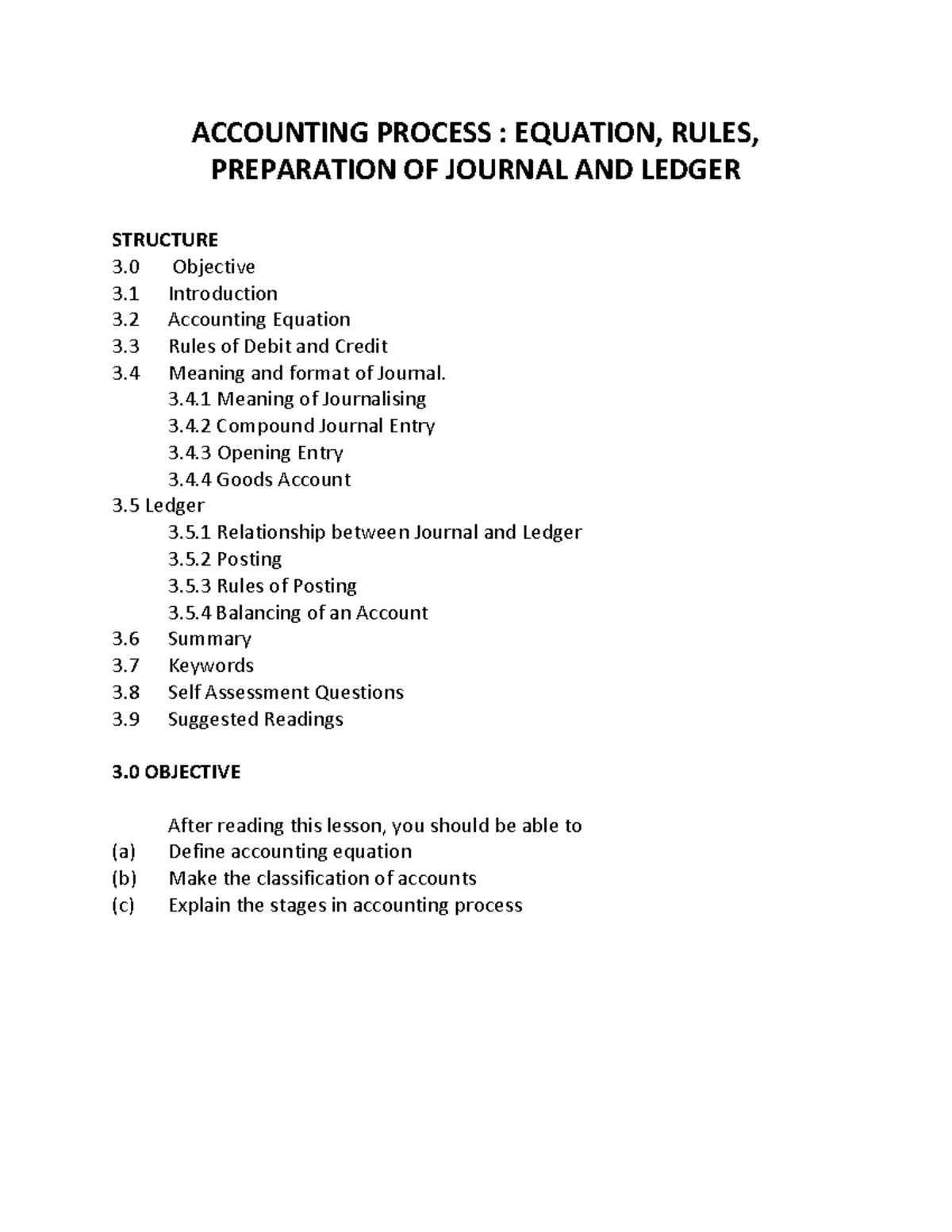 03 Accounting Process - 1st SEM BBA 1st Year Notes - ACCOUNTING PROCESS ...