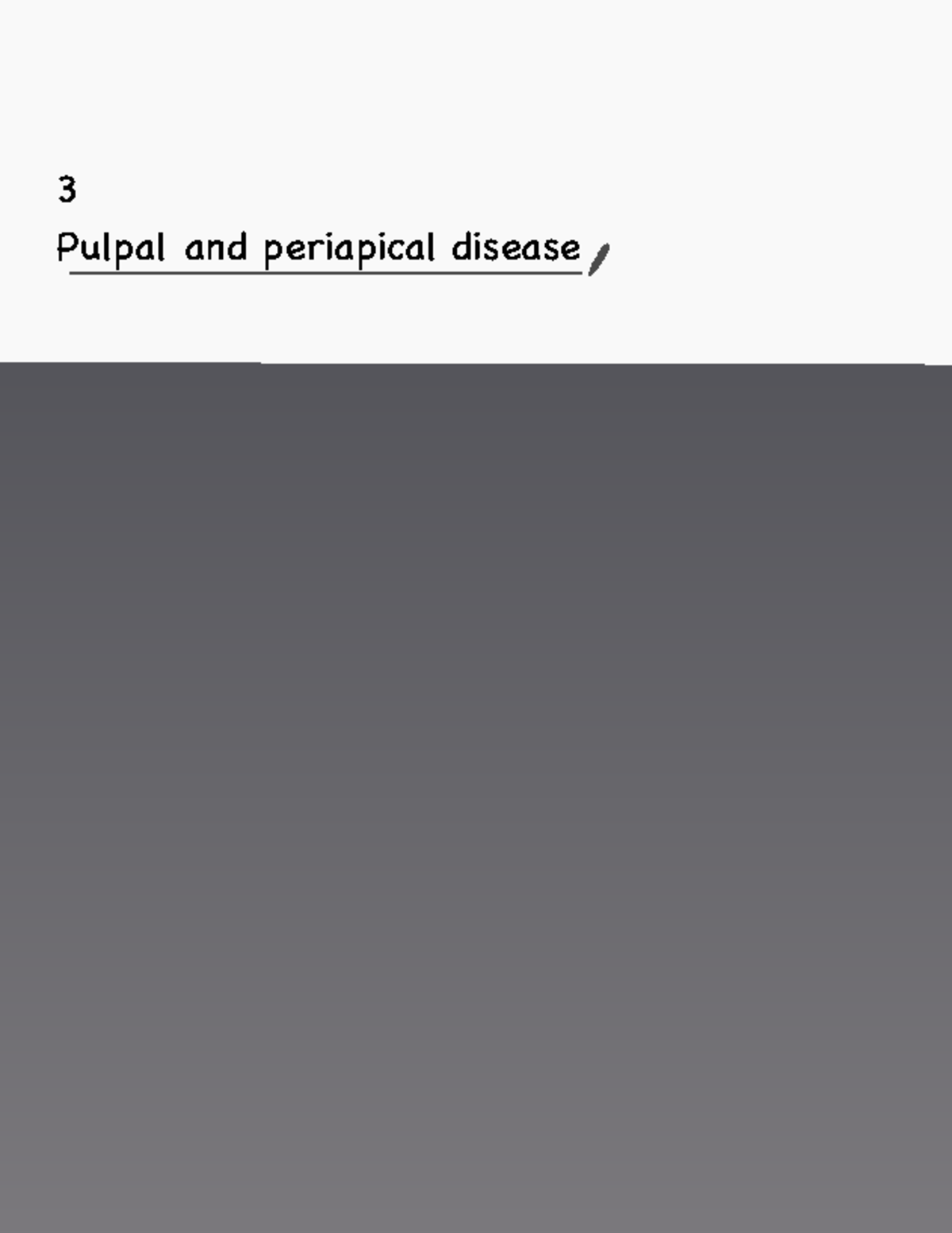 oral pathology ch3 - 3 Pulpal and periapical disease Pulpitis牙髓炎 ...