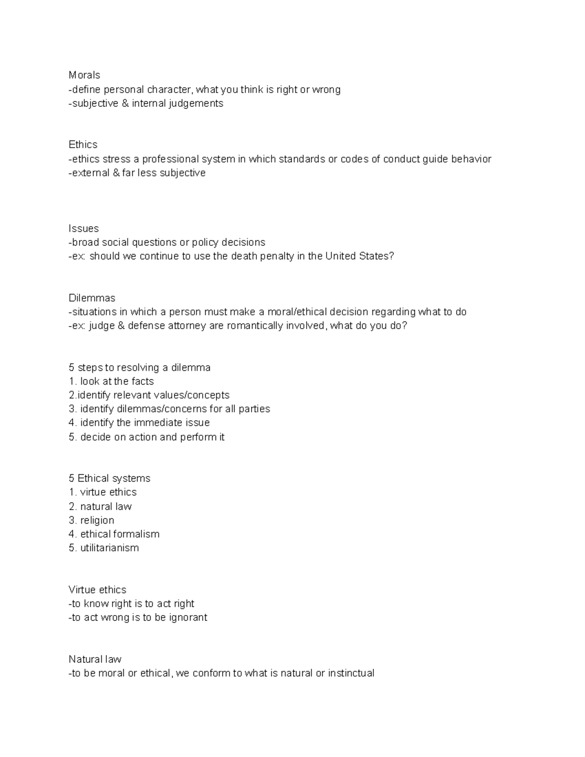 Code of ethics, elements of police control, Blue code of silence ...