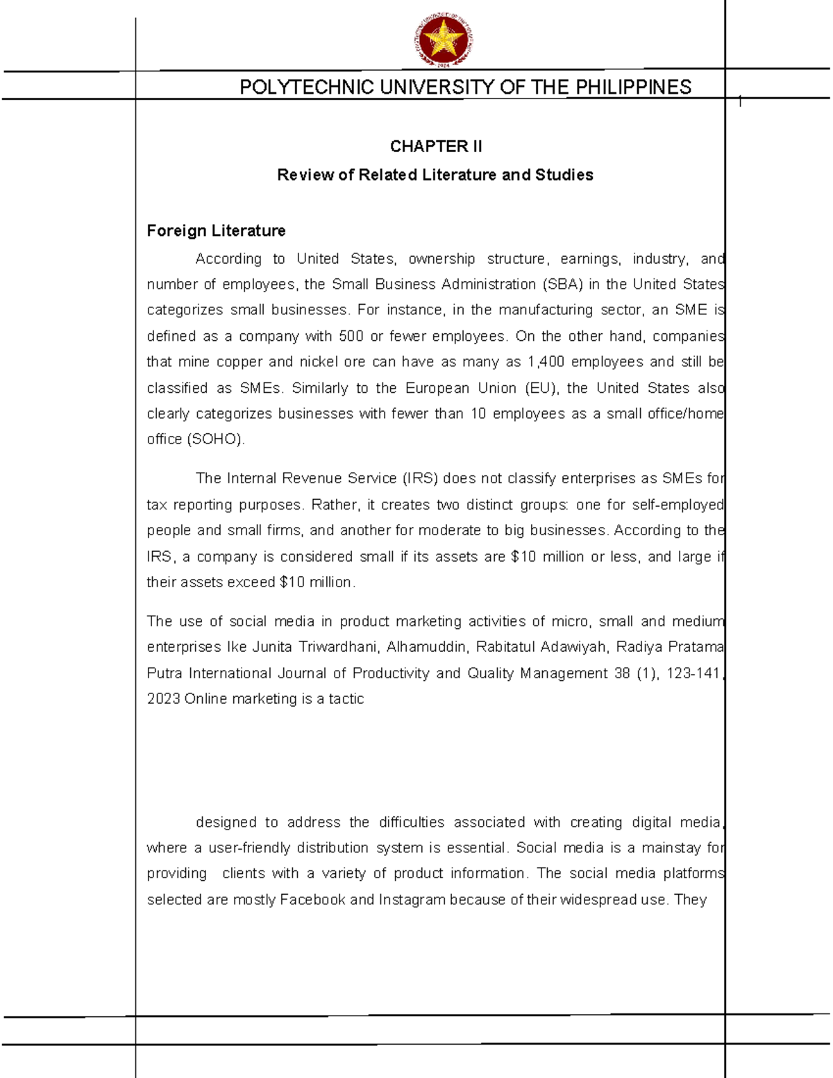 Research- Chapr-2-AND-3-PA- Check (2) 1 - CHAPTER II Review of Related ...