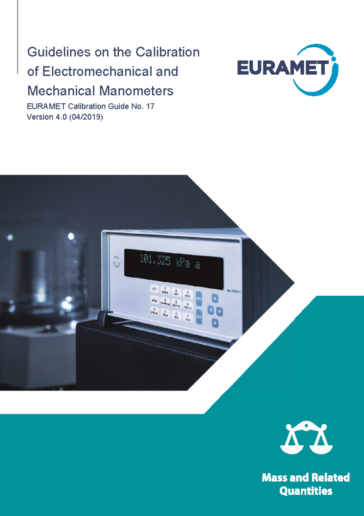 Euramet - Manometros Y Transd. I-CAL-GUI-017 Calibration Guideline No ...