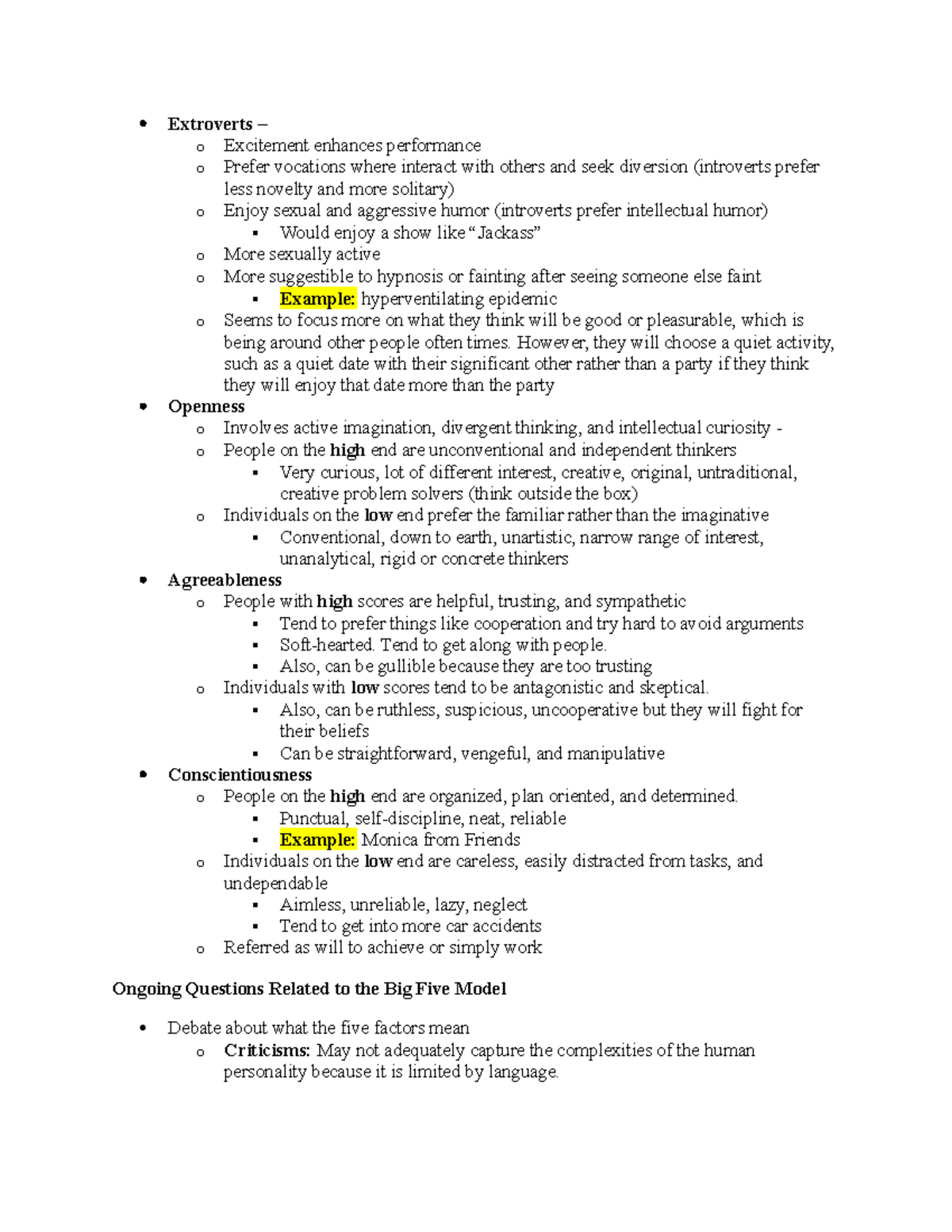 Psych 416 4.5 Notes - Professor: Dr. Paula Varnado- Sullivan ...