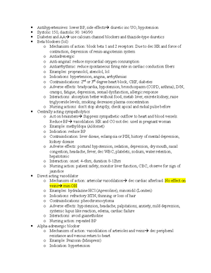 Drug Charts - Notes, content, helpful hints, powerpoints - Ampicillin ...