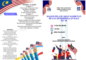 Kertas kerja sambutan hari kebangsaan 2023 doc - Kertas Kerja SAMBUTAN BULAN KEBANGSAAN ...