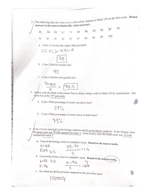 MATH 139 notes for exam 3 (dragged) - MATH 139 - Studocu
