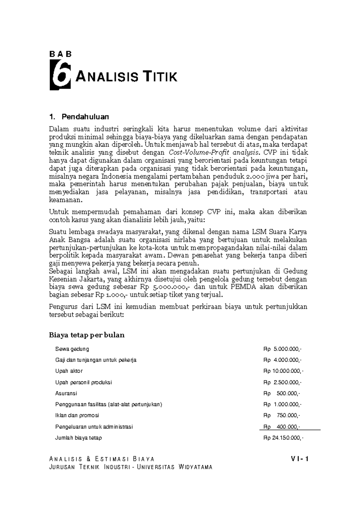 Modul 8 AEB - AN A L I S I S & ES T I M A S I BI A Y A VI- 1 B A B ...