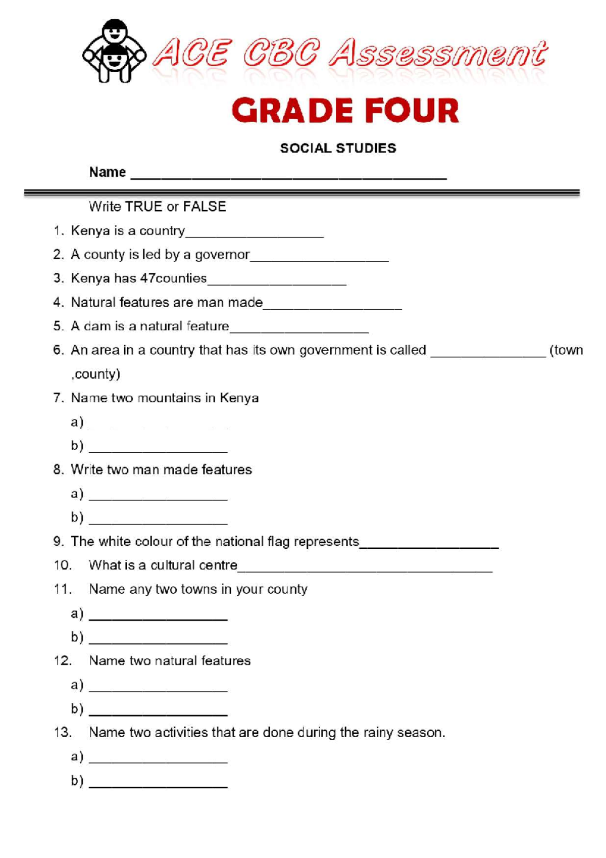 Social Studies Grade 4 - None - Education Technology - Studocu
