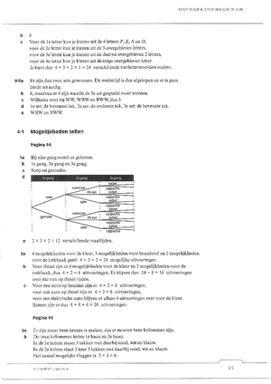 Wiskunde PO statistiek Havo 4 - 4 havo wiskunde-A Wiskunde opdracht ...