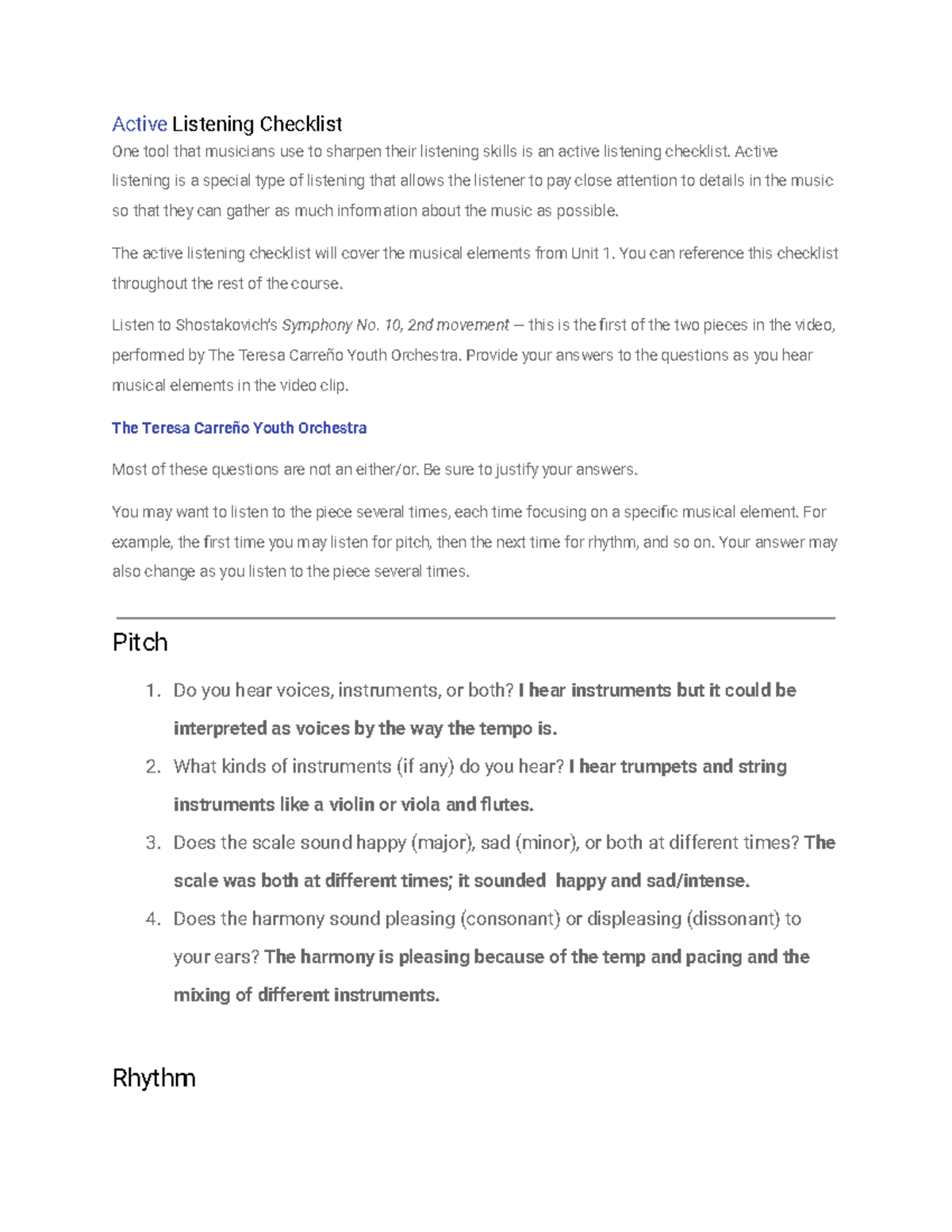 Unit 1 activity Dropbox - Active Listening Checklist One tool that ...