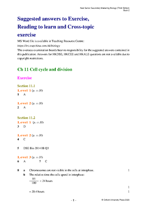 Mathematics action work book ch.5 ans - Junior Secondary Mathematics in Action Workbook 2A 715 ...