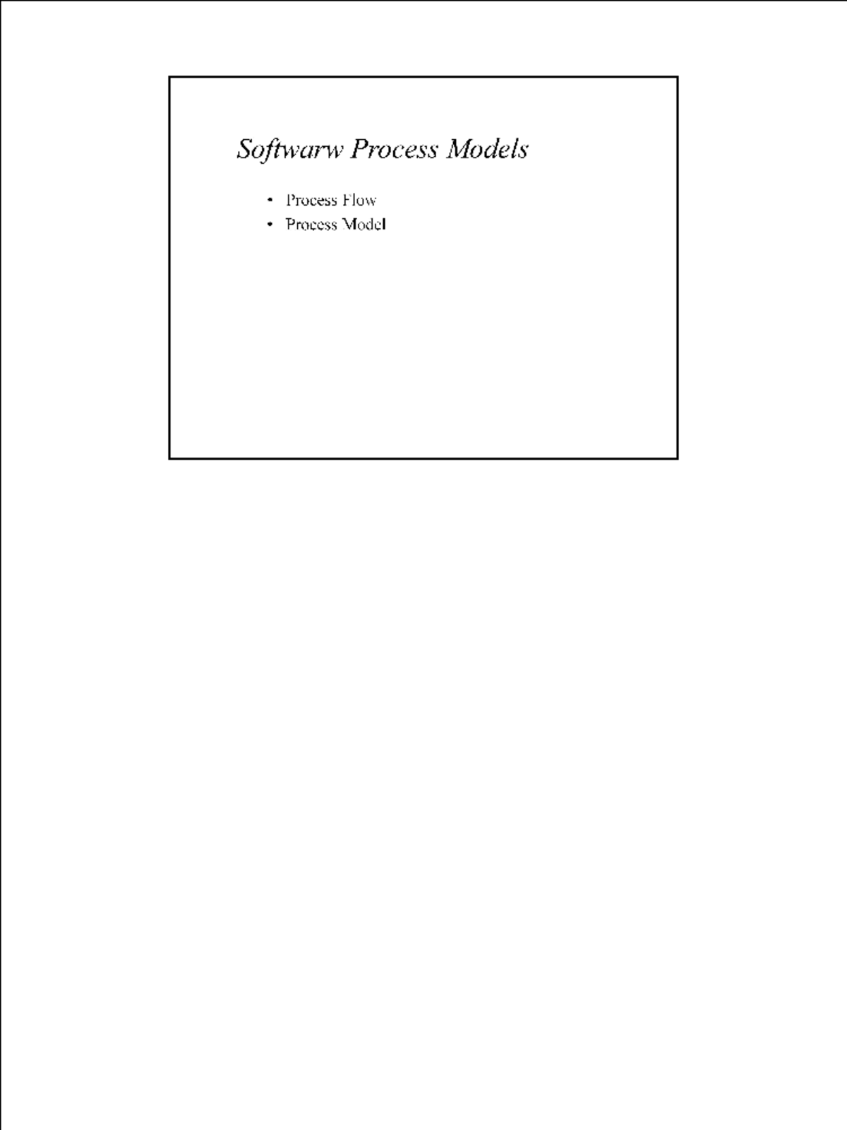 SE Unit 1 slide 3 - intro - A generic process framework for software ...