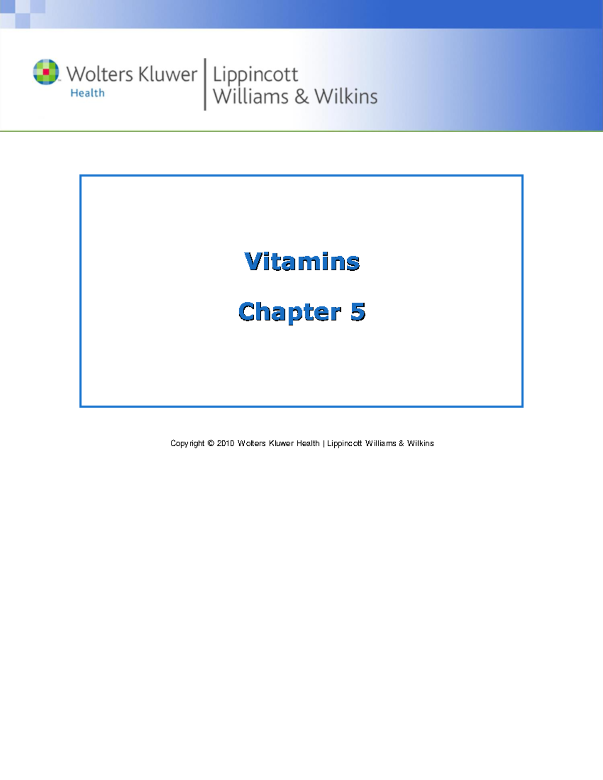 Vitamines 33fbff81792 d08adb02a58f75c35def7 - Vitamins Chapter 5 Vitamins • In 1913 thiamin was ...
