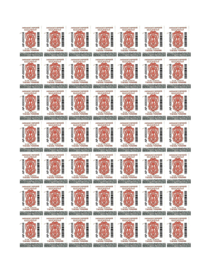 Timbre DE 10 Quetzales - Derecho notarial - Q 1. NOTARIAL Q 50 ...