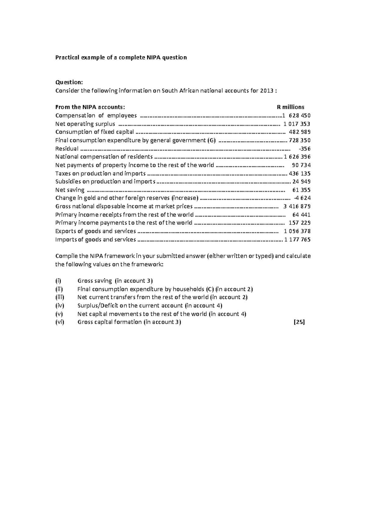 Complete Nipa Question On The Nipa Framework On All Accounts 8980
