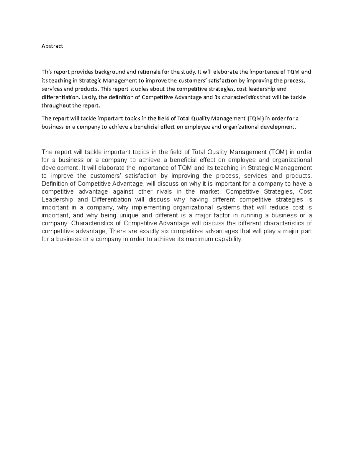Abstract - Abstract This report provides background and rationale for ...