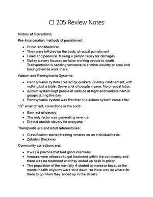 Module 8 - Project 3 - Hannah Rogers Project # 3 CJ 120 – T Prof ...