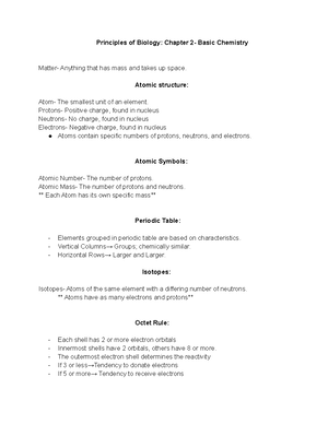 Principles of Biology Notes Chapter 7- Photosynthesis - Principles of ...