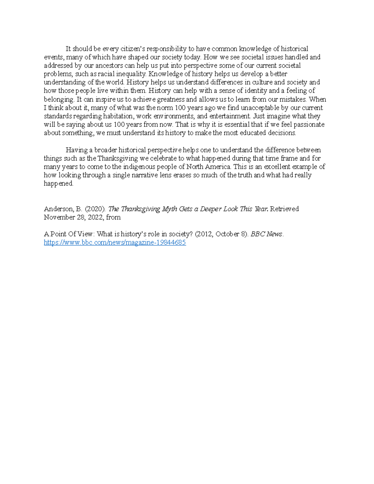 His-100 M6 post - Module 6 dis. post - It should be every citizen’s ...