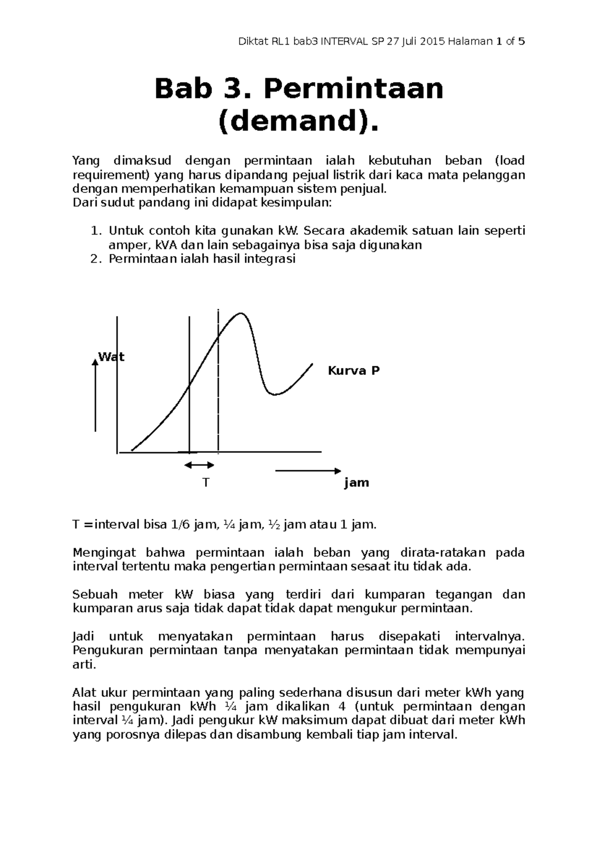 Bab 3 Permintaan (Demand) - Bab 3. Permintaan (demand). Yang dimaksud ...