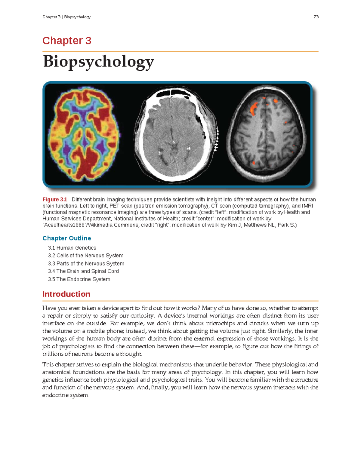 Psychology Open Stax Chapter 3 Biopsychology - 81@D5B 7=>AG16=:=5G 97EB5 - Studocu