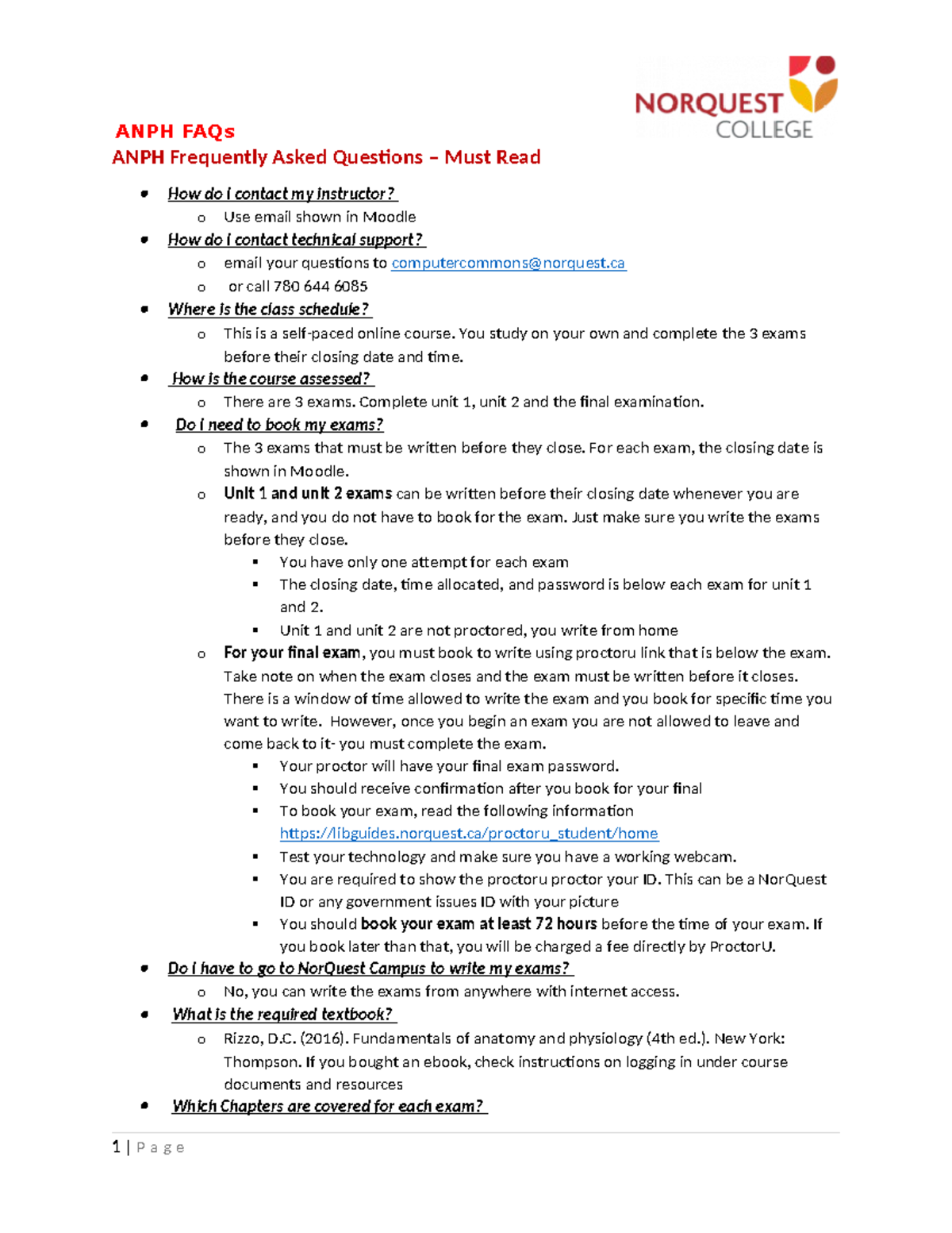 ANPH FAQ 2024 - outline - ANPH FAQs ANPH Frequently Asked Questions ...