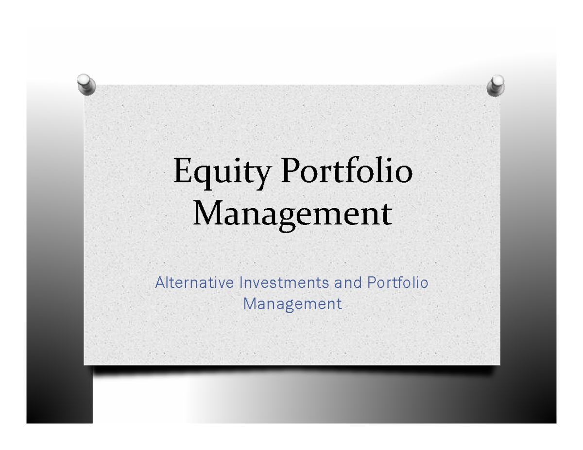 MTPM - Chapter 07 - case study for applied marketing - Equity Portfolio ...